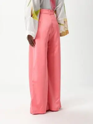 GENNY Wide Leg Trousers - Pink