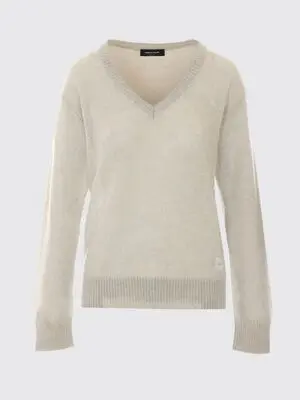 Fabiana Filippi V-neck Merino Wool Blend Jumper