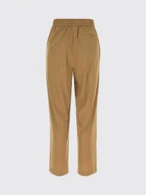 Herno High-waisted Straight-leg Pants In Nylon With Drawstring Waist