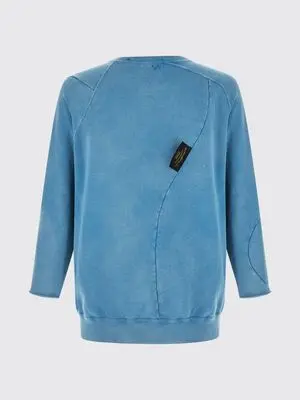 Undercover Relaxed Fit Cotton Crewneck Sweatshirt With Slogan Print