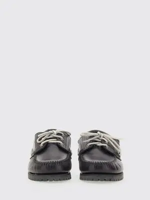 Timberland Leather Boat Moccasins - Black