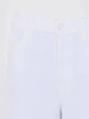 MOTHER High-waisted Wide Leg Jeans In Denim