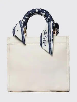 SECRET PON-PON Top Handle Bag - Ecru