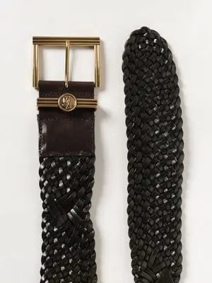 Etro Woven Leather Belt