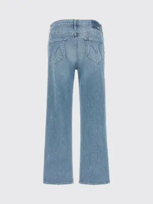 MOTHER Mid-rise Straight Leg Jeans In Denim