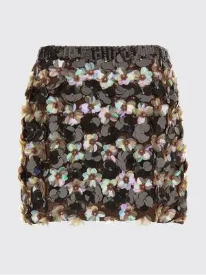 PAROSH Embellished Mini Skirt