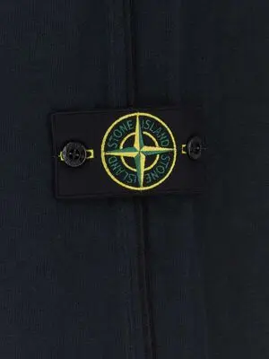 Stone Island Cotton Cargo Joggers With Compass Logo Patch