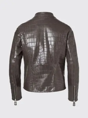 BILLIONAIRE Leather Biker Jacket