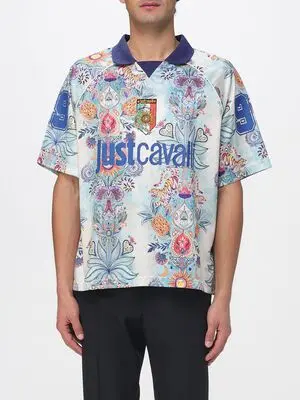 Just Cavalli Button Down Polos For Men