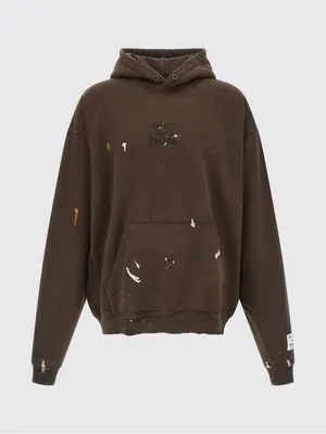 GALLERY DEPT. Oversized Abstract Print Cotton Hoodie