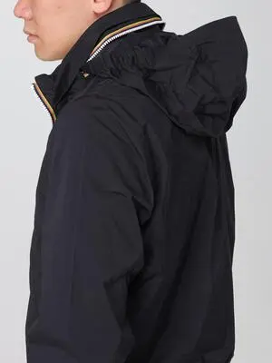 K-WAY Amaury Stretch Nylon Jersey Jacket - Black