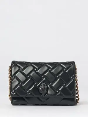 Kurt Geiger Kensington Quilted Smooth Leather Mini Bag - Black