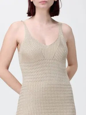 TWINSET Viscose Blend Midi Dress