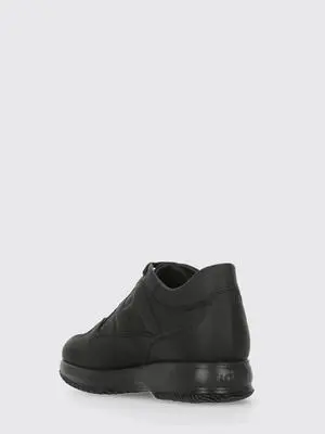 Hogan Interactive Low-top Calfskin Sneakers With H Logo
