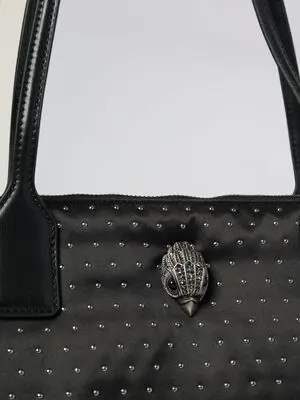 Kurt Geiger Large Tote Bag In Recycled Nylon With Studs