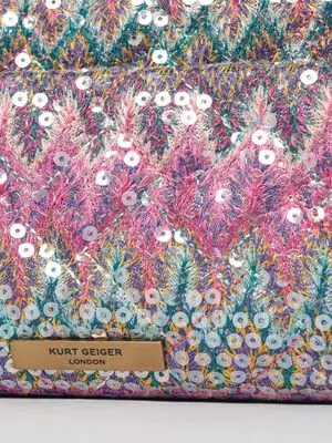Kurt Geiger Pimlico Sequin Embroidered Shoulder Bag