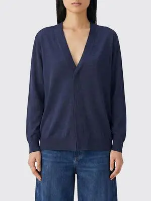 SA SU PHI Cashmere And Silk V-neck Cardigan - Blue
