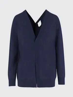 SA SU PHI Cashmere And Silk V-neck Cardigan - Blue