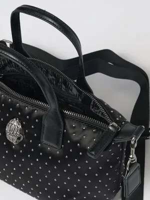Kurt Geiger Small Handbag In Recycled Nylon With Studs