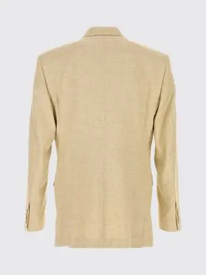 Dolce & Gabbana Double Breasted Linen And Silk Blazer