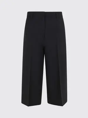 Filippa K Cropped High-waisted Tailored Trousers In Wool Blend
