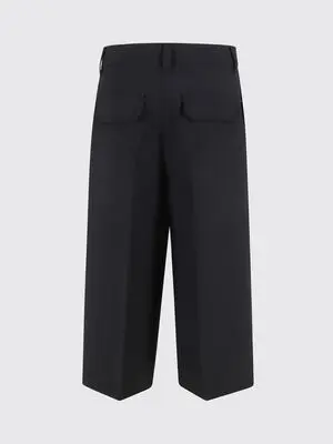 Filippa K Cropped High-waisted Tailored Trousers In Wool Blend