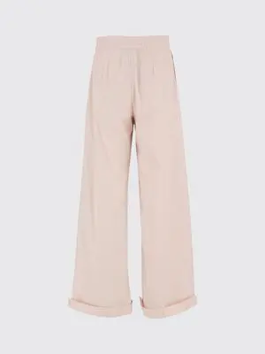 SA SU PHI Animalier Print Palazzo Trousers - Pink