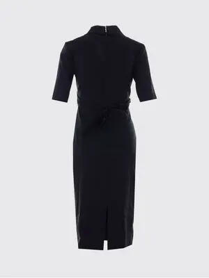 Pinko Linen Blend Midi Dress
