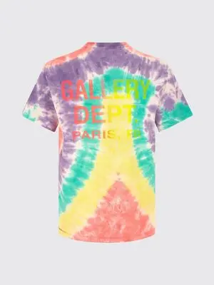 GALLERY DEPT. Tie-dye Cotton T-shirt With Contrasting Logo