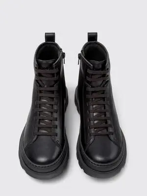 Camper Lace Up Leather Boots