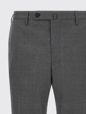 Incotex Slim Fit Tailored Trousers In Pure Virgin Wool - Grey