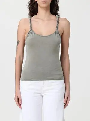 DIESEL® Twisted Strap Tank Top - Grey