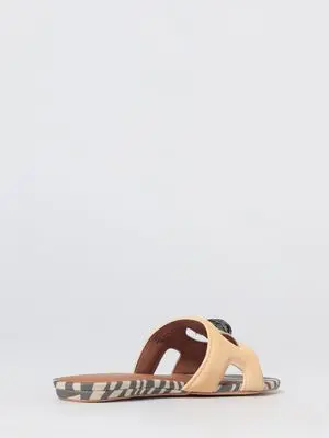 Kurt Geiger Eagle Animal Print Suede Mules - Leather