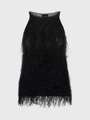Giorgio Armani Fringed Top With Beads