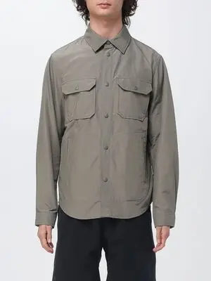 Woolrich Cotton Blend Shirt Jacket - Brown