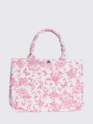 TARTINE ET CHOCOLAT Toile De Jouy Jacquard Cotton Bag - Multicolor