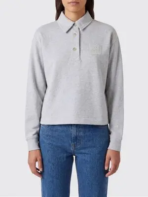 Maison Kitsuné Cotton Polo Shirt - Grey
