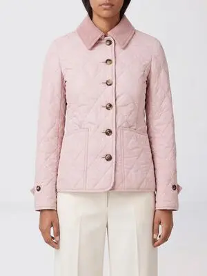 Burberry Quilted Polyester Jacket - Pink