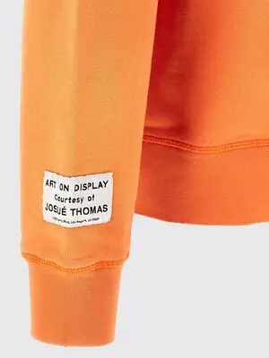 GALLERY DEPT. Crewneck Cotton Sweatshirt With Patch Pocket And Logo