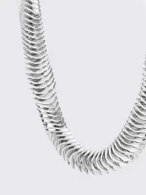 Federica Tosi Kate Choker Necklace In Plated Bronze - Silver