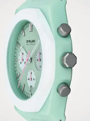 D1 MILANO Bi Polycarbonate Watch With Abstract Pattern