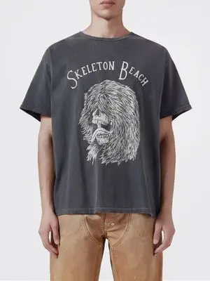 GALLERY DEPT. Relaxed Fit Graphic Print Cotton T-shirt - Black
