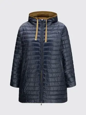 Herno Short Reversible Quilted Nylon Down Jacket With Hood