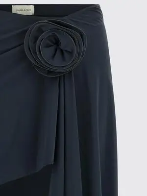 Magda Butrym Asymmetric Skirt With Flower