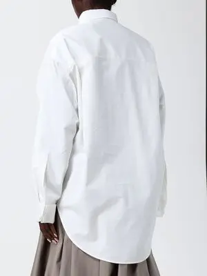 Balenciaga Cotton And Silk Poplin Shirt