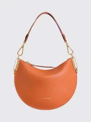 COCCINELLE Sunup Grained Leather Bag Red