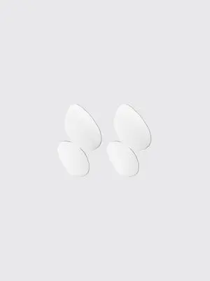 Federica Tosi Brass Earrings - Silver