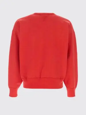 Polo Ralph Lauren Cotton Crewneck Sweatshirt With Logo - Red