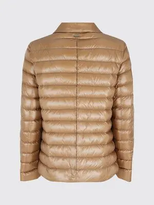 Herno Water-repellent Quilted Ultralight Nylon Down Blazer - Camel