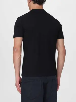 Armani Exchange Cotton T-shirt With Logo - Black
